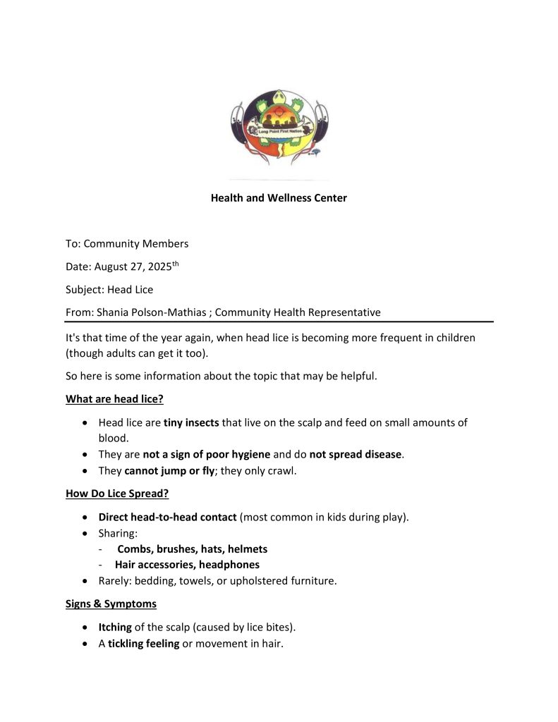 📌 Information importante sur la prévention et le traitement des poux de ...